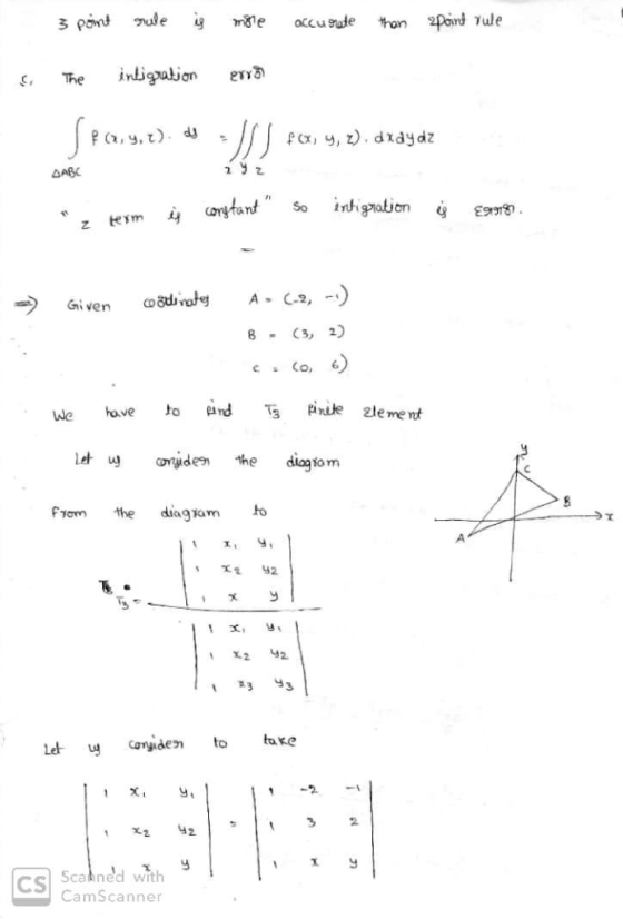 T3 finite element is defined over AABC (in physical coordinates). The ...