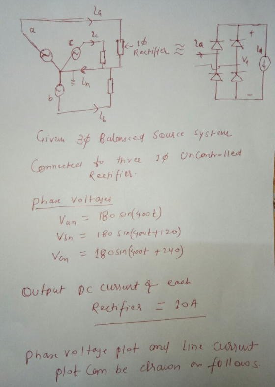 In the balanced three-phase, four-wire system of Fig. 5-28 with v 180 ...
