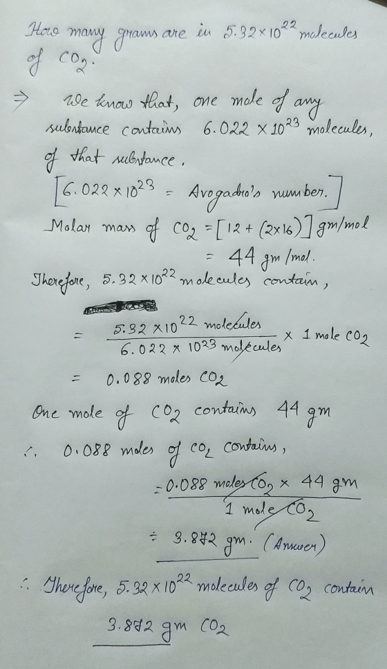 how-many-grams-are-in-5-32-10-22-molecules-of-co2-homeworklib