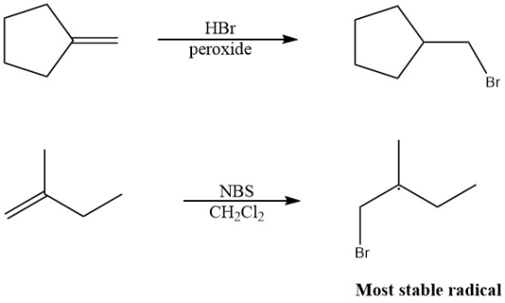8.8) 8.14) Predict the major product of the following reaction. HBr ...