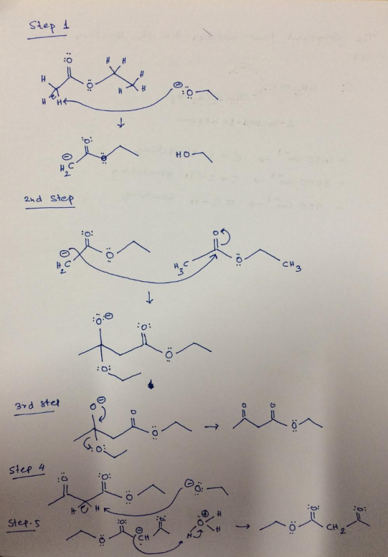 The Claisen condensation converts 2 molecules of an ester into a Î² ...