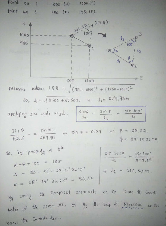 THREE INDEPENDENT LINE OF LEVELS ARE RUN FROM BM1 TO BM2. ROUTE A IS ...