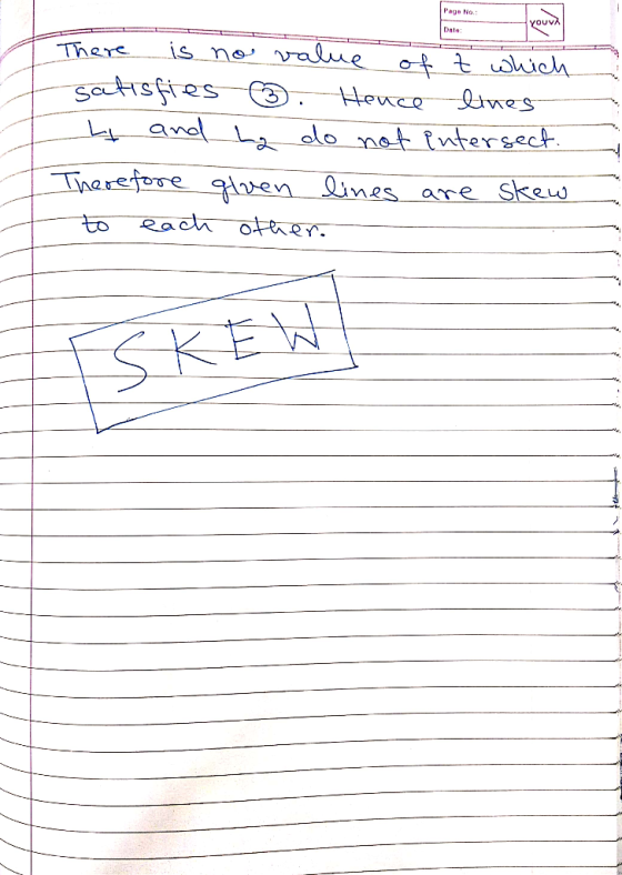1-point-determine-whether-the-lines-2-and-2-intersect-are-skew-or