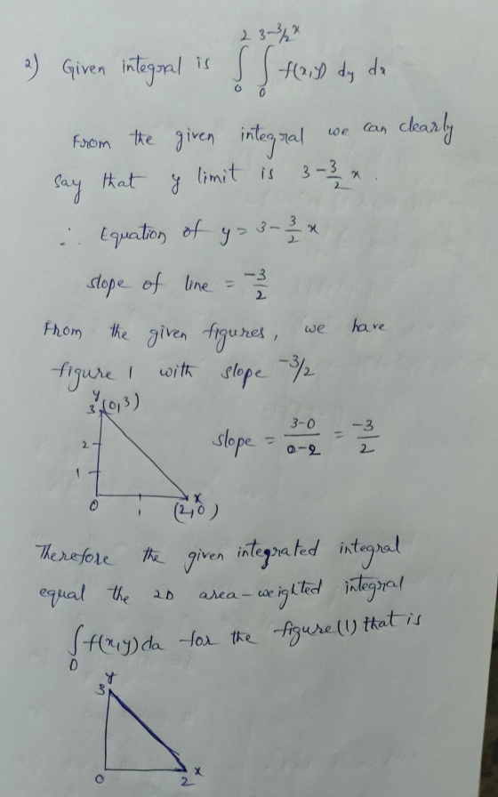 Exercise 2: The iterated integral 6( **** S1x, y] dy]dx equals the 2D ...