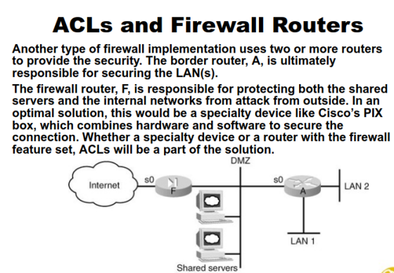 Answer the following questions related to Access Control Lists (ACLs ...