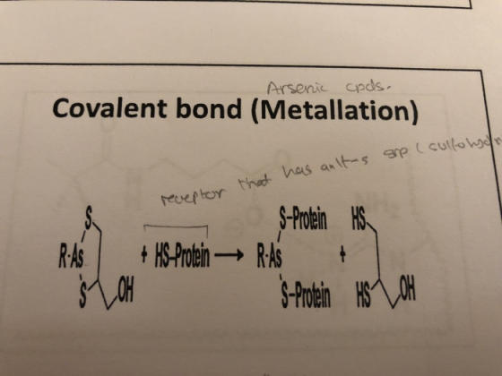Please show the reaction mechanism of the following reaction Arsenic ...