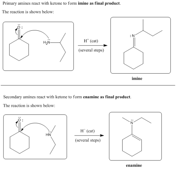 Not sure why this is incorrect... For each reaction between a ketone ...
