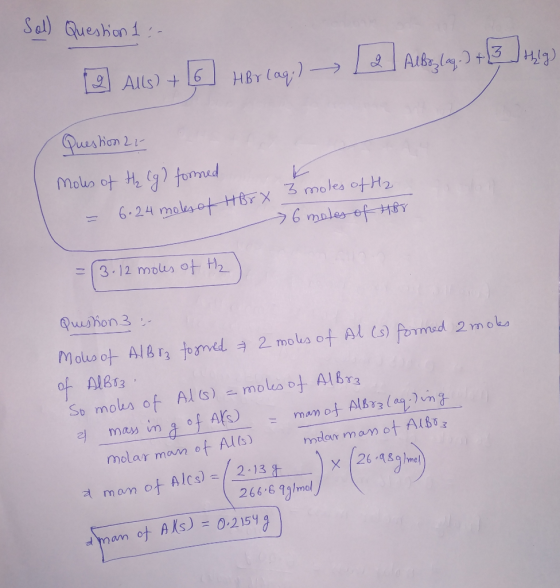 answer all questions ral Chemistry Concept 5 pts Question 1 Balance the ...
