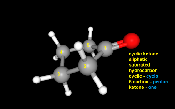 What is the IUPAC name of the following compound? +labels wireframe ...