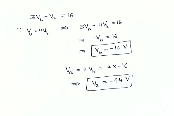 (2) Find Va and Vb using nodal analysis. This is an example of a ...