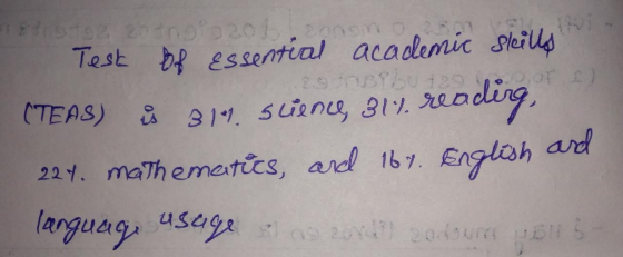 hello ! need help ,who took latest teas test ? on september 2019? what ...
