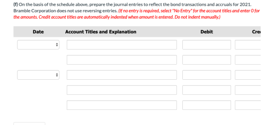 The following amortization and interest schedule reflects the issuance ...