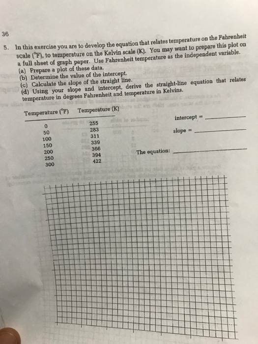 36 5. In this exercise you are to develop the equation that relates ...