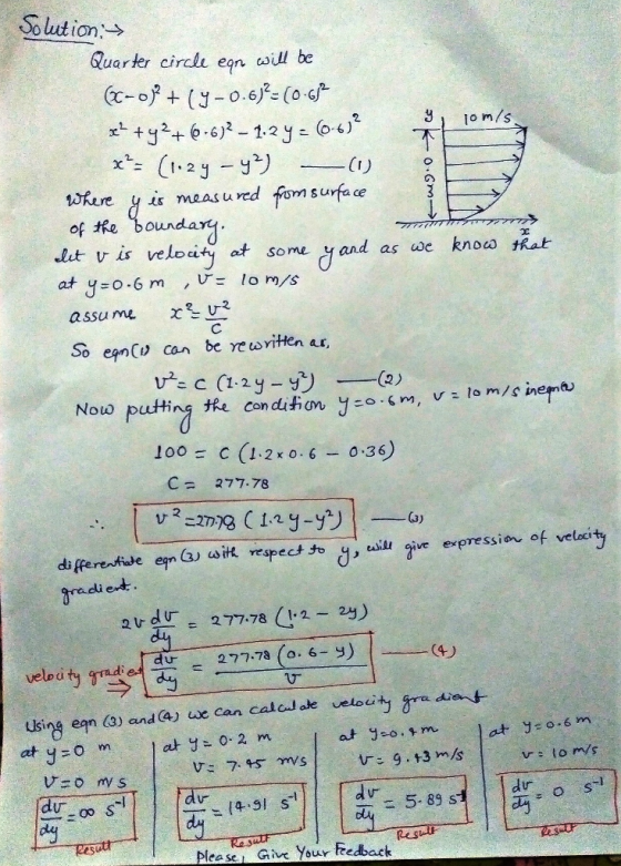1-46-calculate-velocity-gradients-for-y-0-0-2-0-4-and-0-6-m-if-the