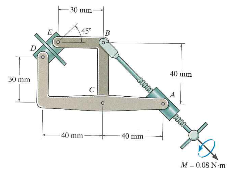 The fixture clamp consist of a square-threaded screw having a ...